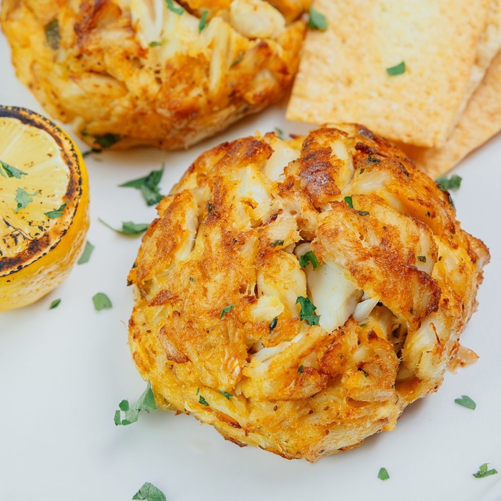 Jumbo Lump Maryland Crab Cakes - Jimmys Famous Seafood