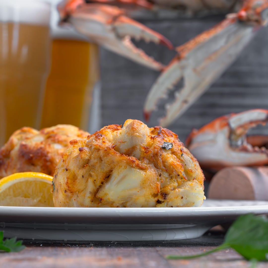 Mini Crab Cakes - 6 Pack - 2.5oz - Jimmys Famous Seafood