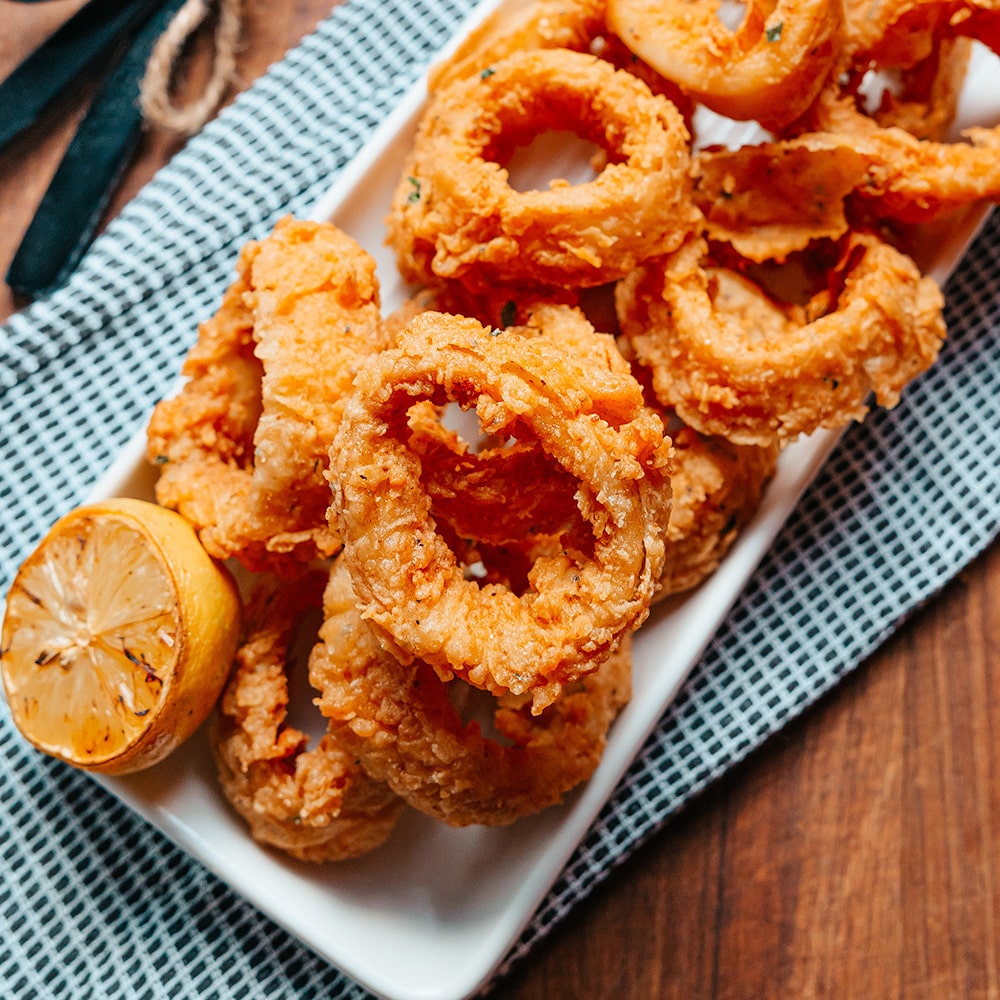 Fried Jumbo Calamari - Jimmys Famous Seafood