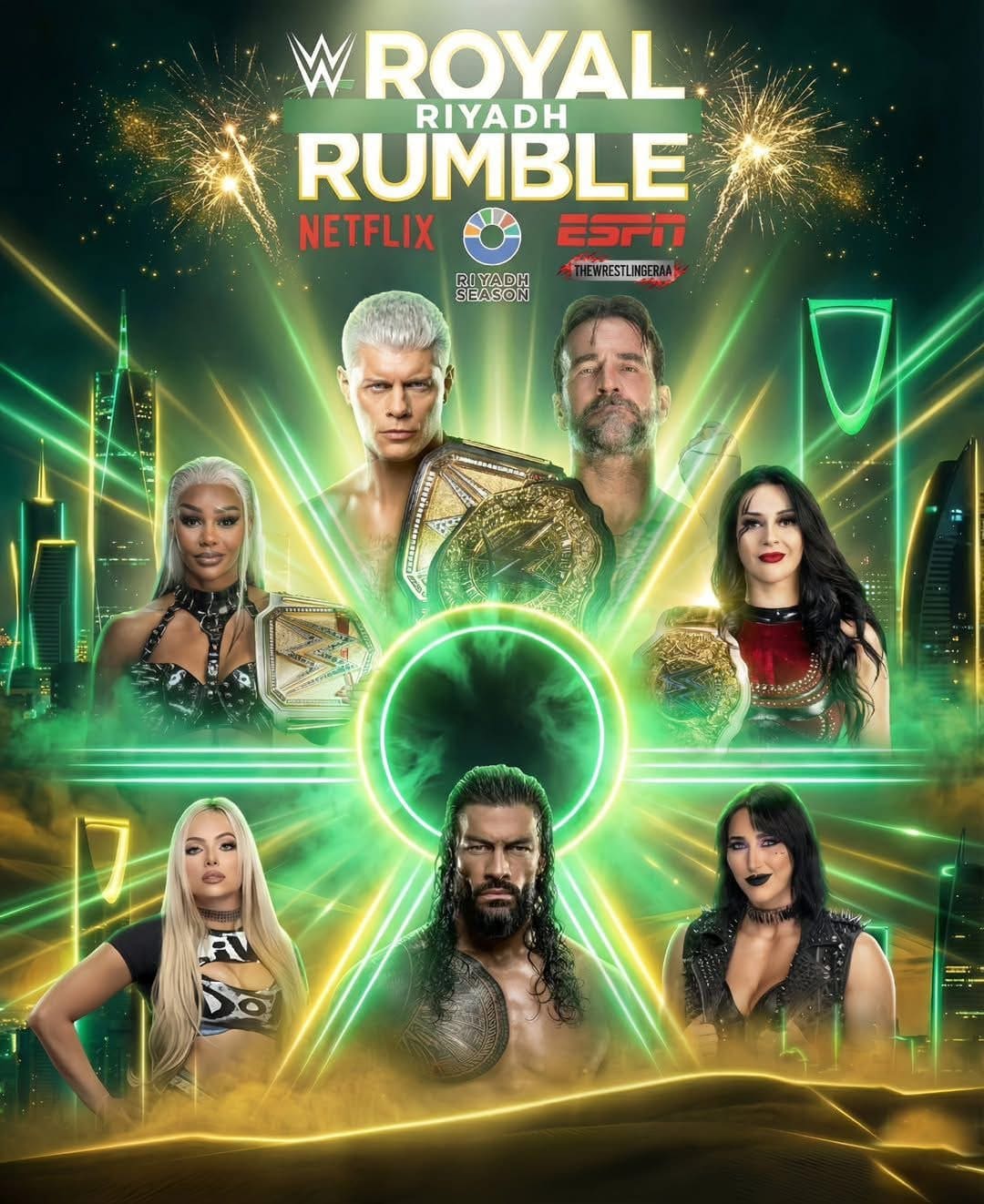 Royal Rumble Watch Party Jan-31 - Jimmys Famous Seafood